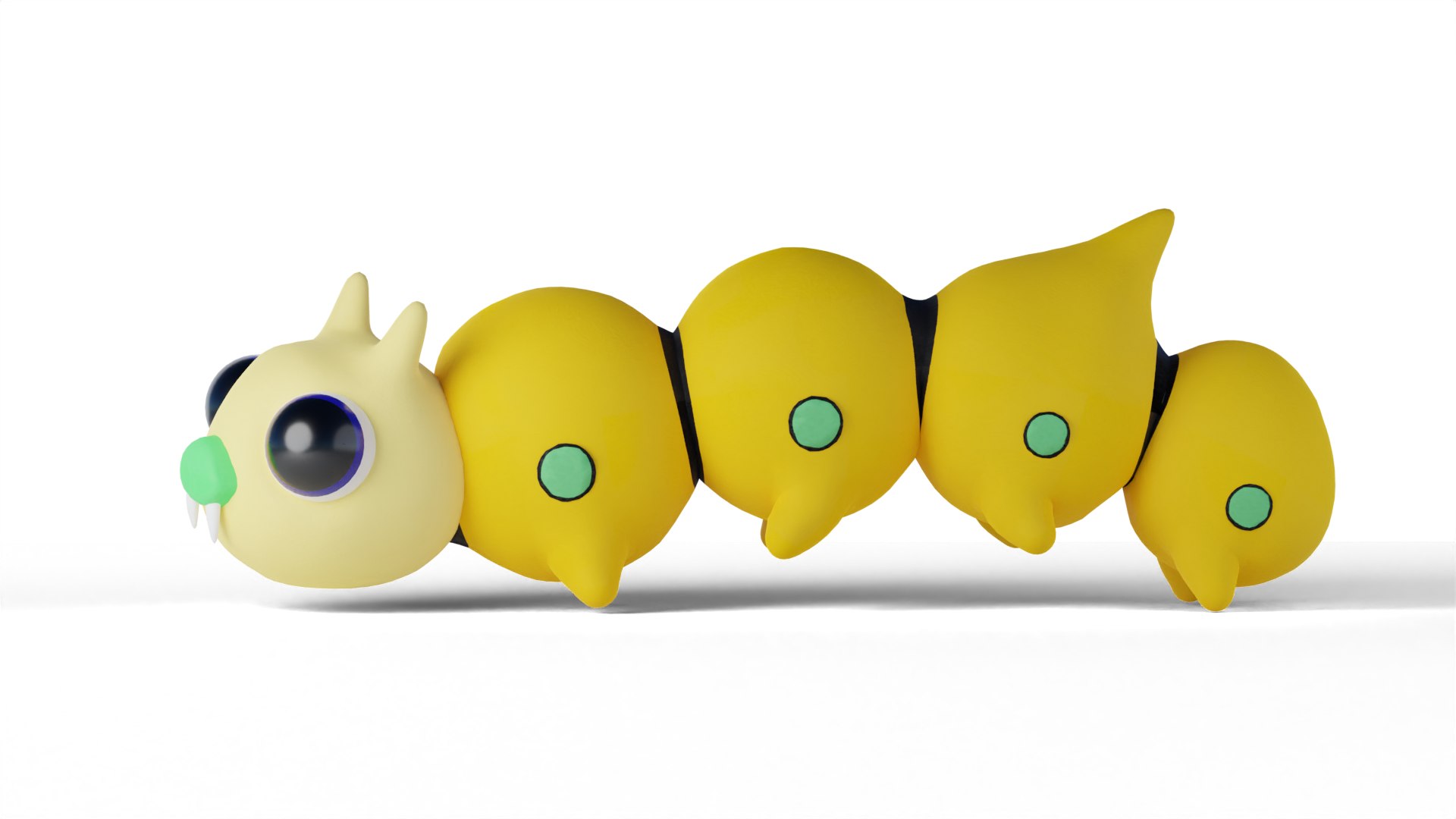 Wily Worm 3D Model - TurboSquid 1905679