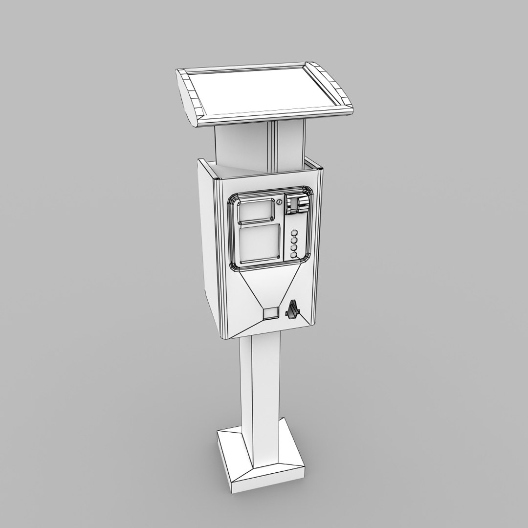 Parking Meter - 3d Model