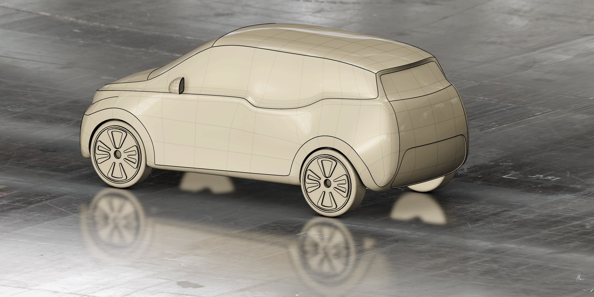 3D BMW I3 Concept 3D Printable Model - TurboSquid 2396673