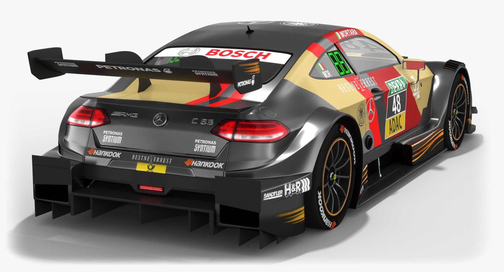 3D Mercedes-amg C63 Dtm Season Model - TurboSquid 1310239