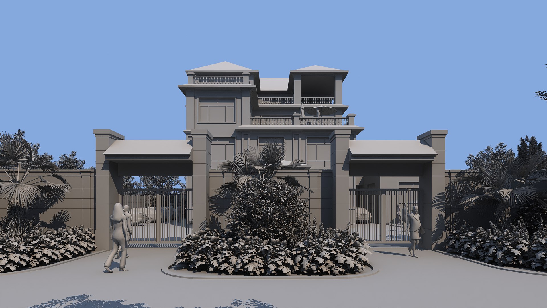 3D House Chinese Style Model - TurboSquid 2244765