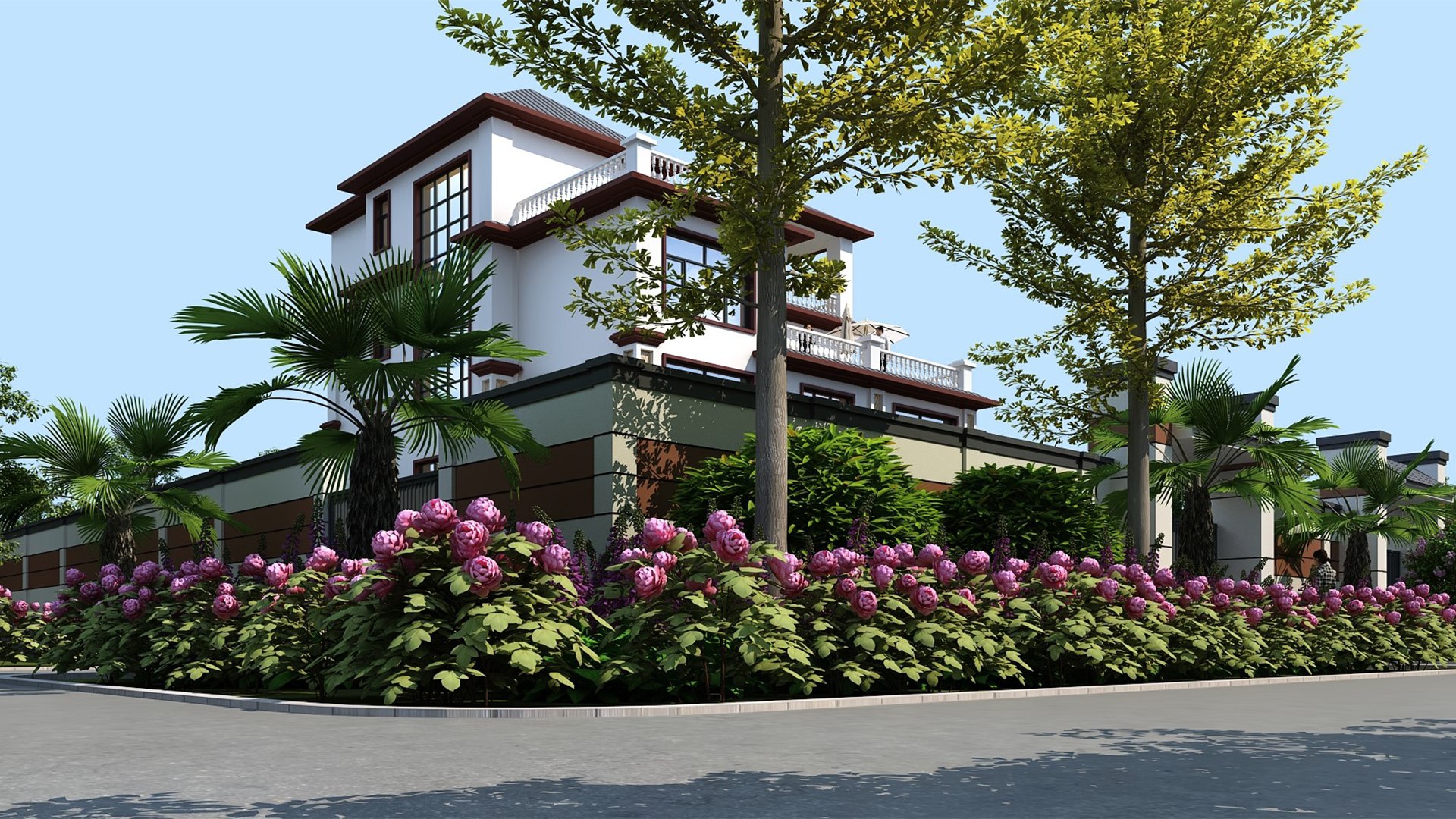 3D House Chinese Style Model - TurboSquid 2244765