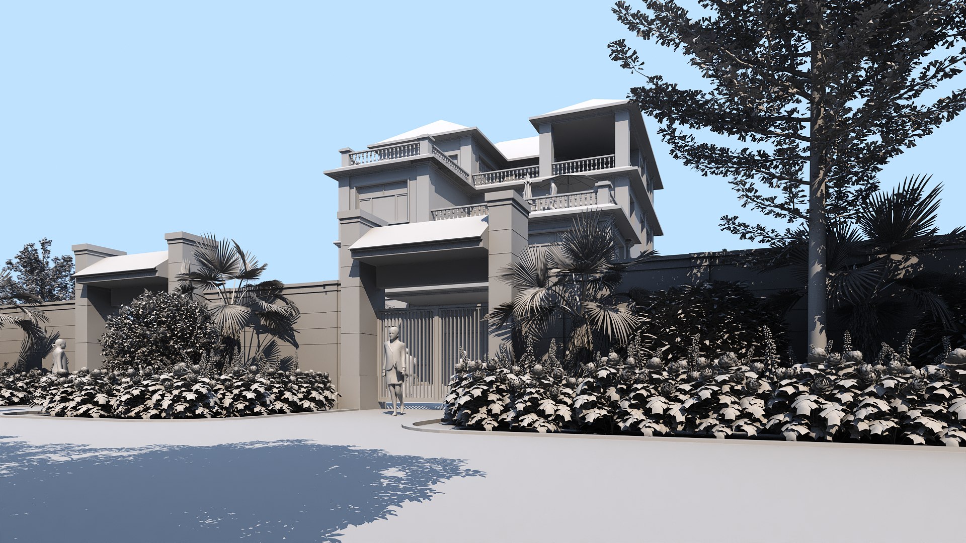3D House Chinese Style Model - TurboSquid 2244765