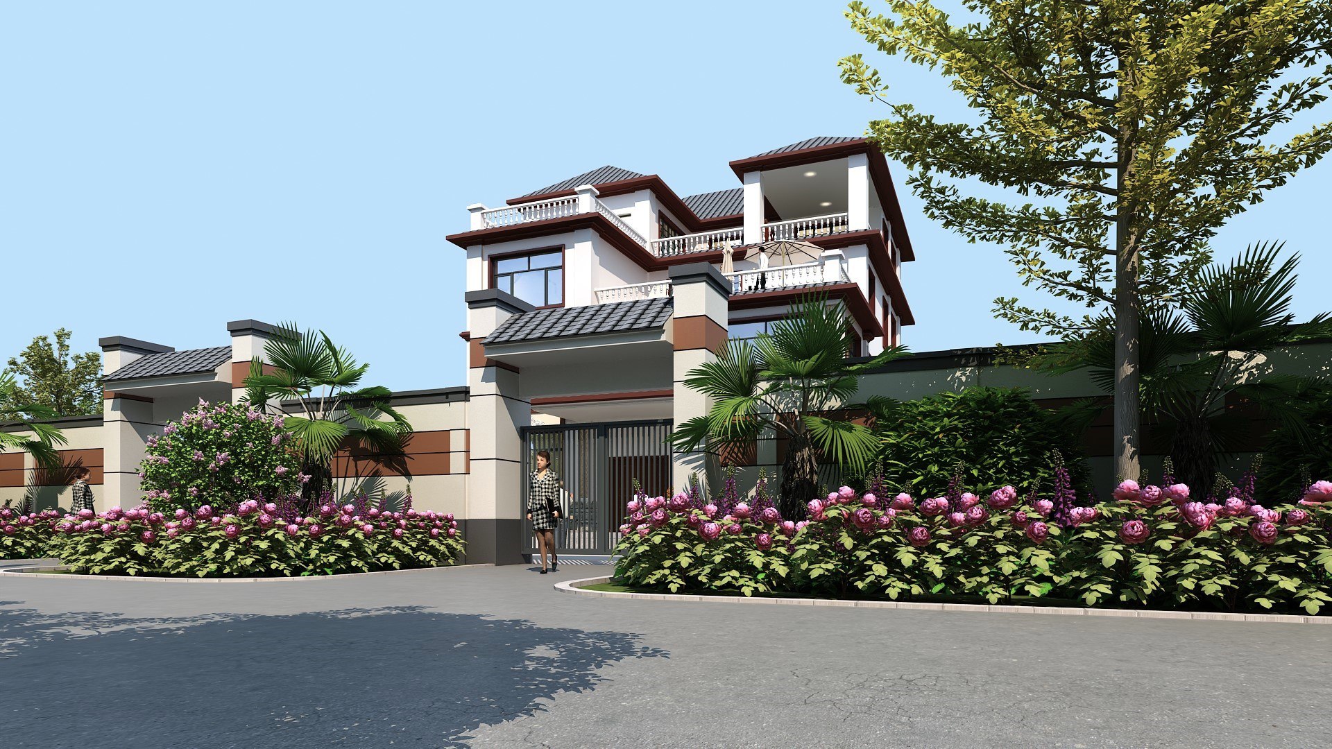 3D House Chinese Style Model - TurboSquid 2244765