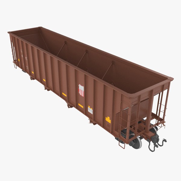 modelo 3d Vagón tolva de ferrocarril - TurboSquid 1788396
