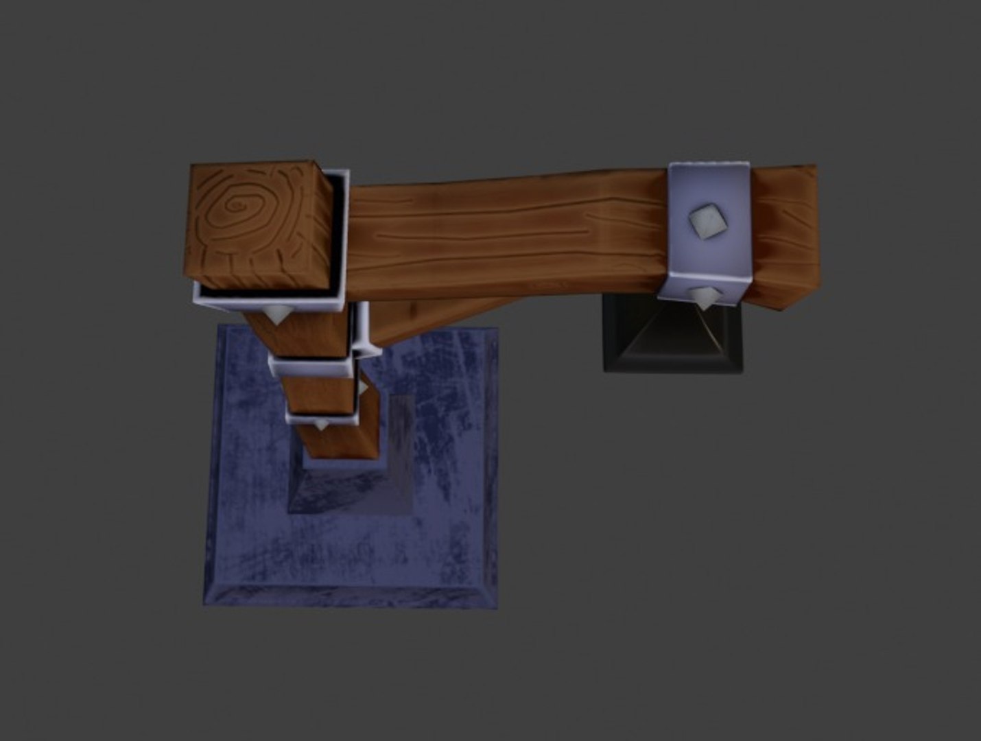 3D Model Stylized Post - TurboSquid 1613689