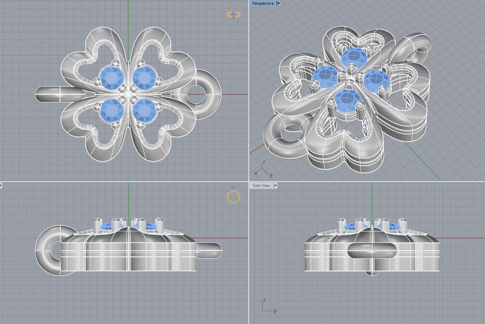 Bracelet lucky 3D model - TurboSquid 1422933