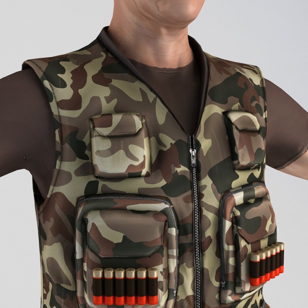 Hunter Games Modelled 3d Model