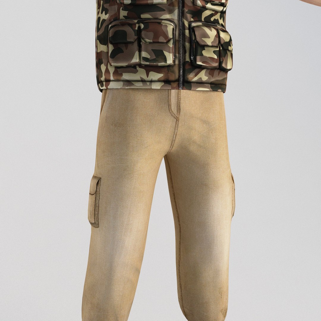 Hunter Games Modelled 3d Model