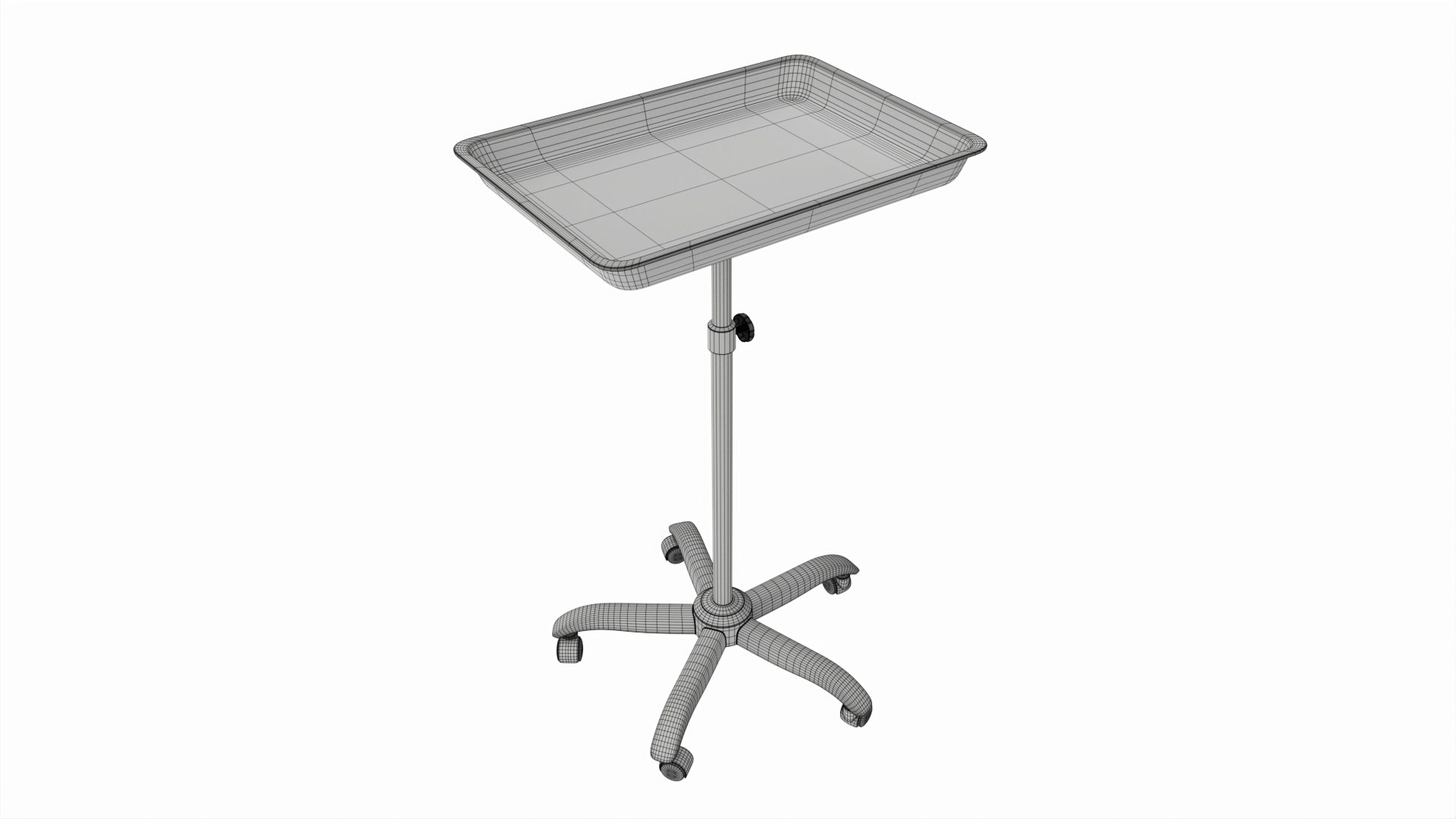 3D Mobile Medical Tattoo Instrument Procedure Tray - TurboSquid 2224860