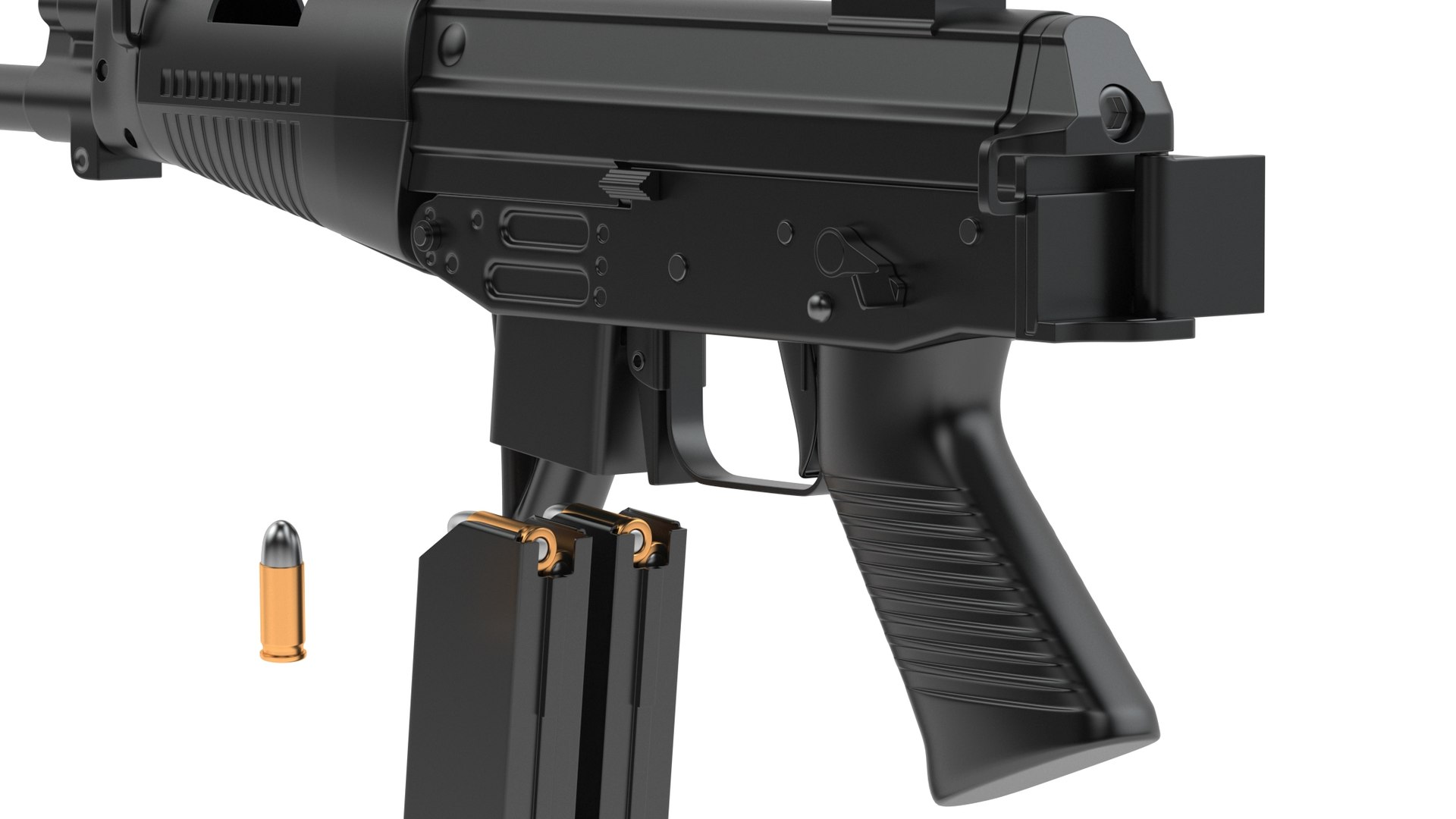 FAMAE SAF 3D - TurboSquid 1751750