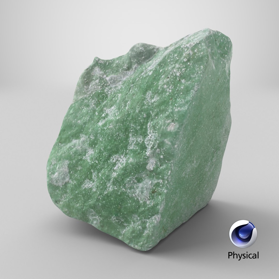 3D Green Aventurine 01 Model - TurboSquid 2417820