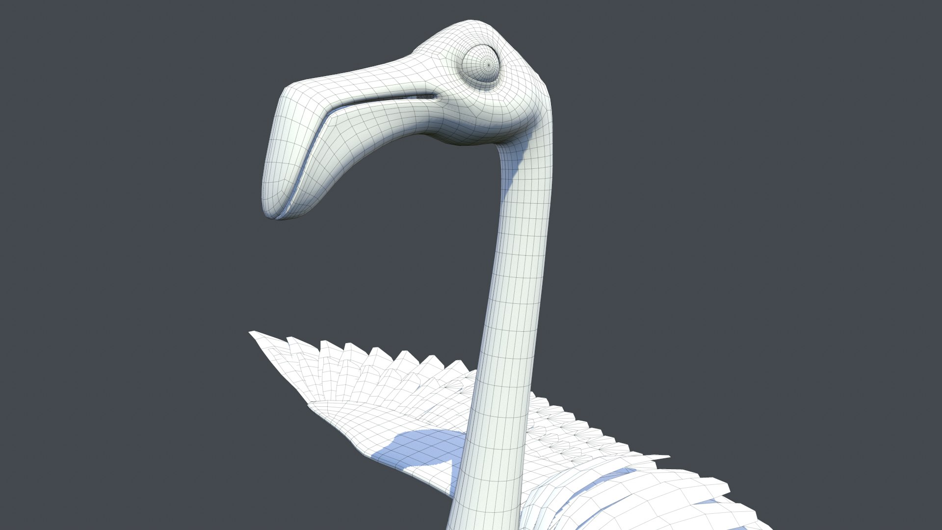 3D Flamingo Stylized - TurboSquid 1597081