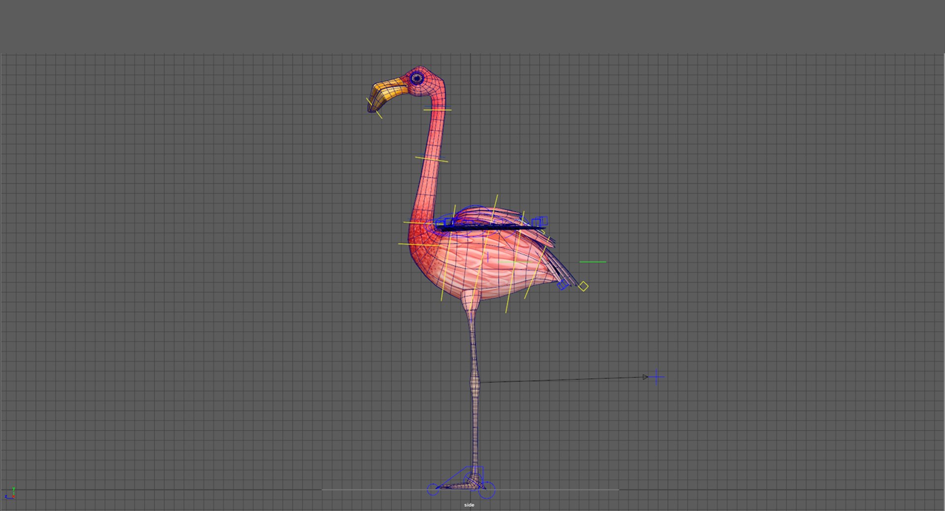 3D Flamingo Stylized - TurboSquid 1597081