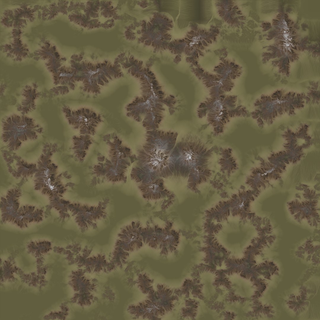 3d Model Of Heightmap