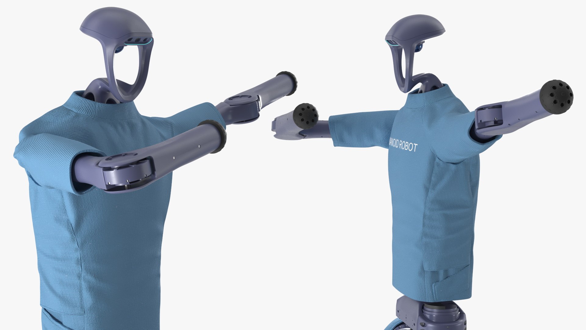 3D Model Humanoid Robot In Dancing Pose - TurboSquid 2319877