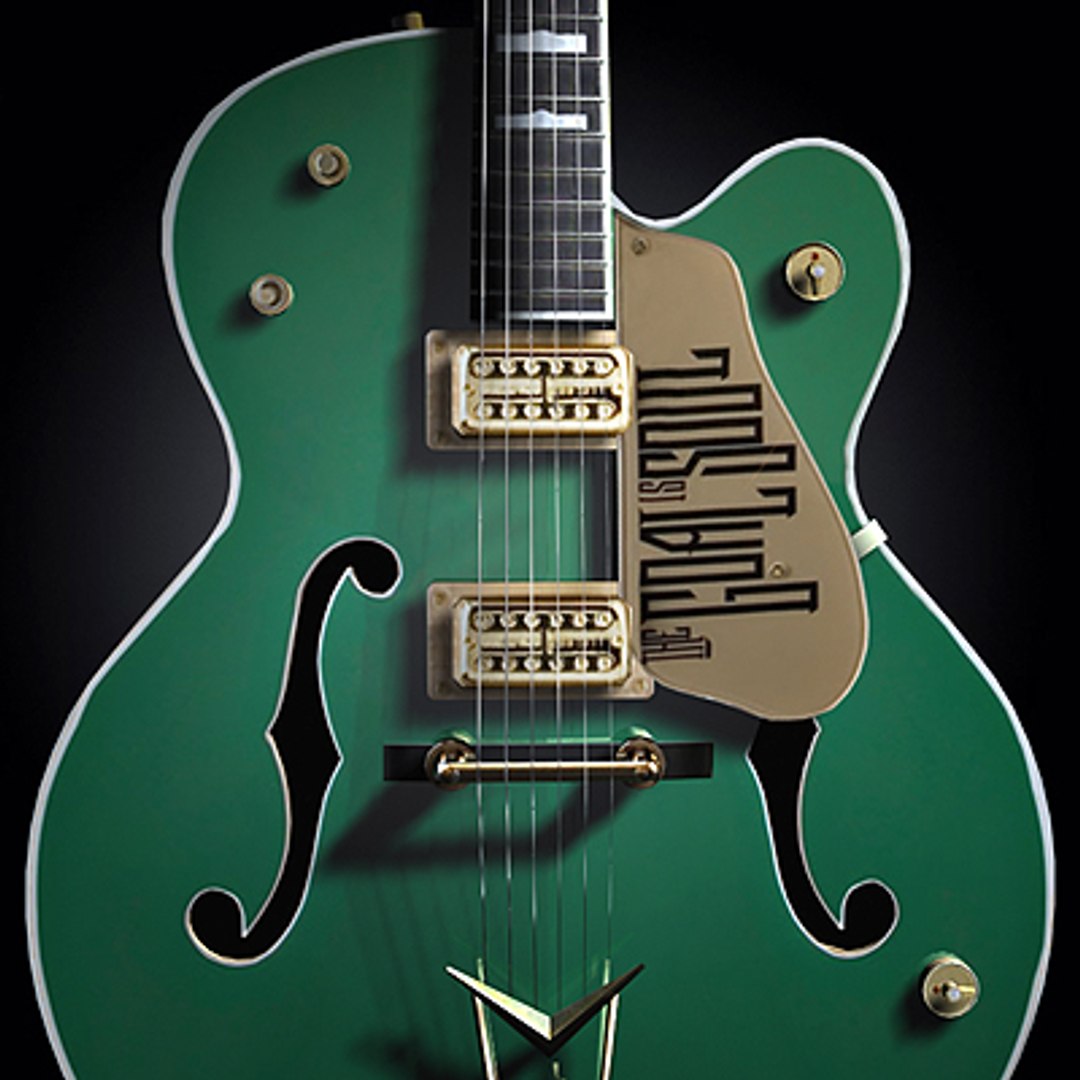 Gretsch Bono Guitar 3d Model