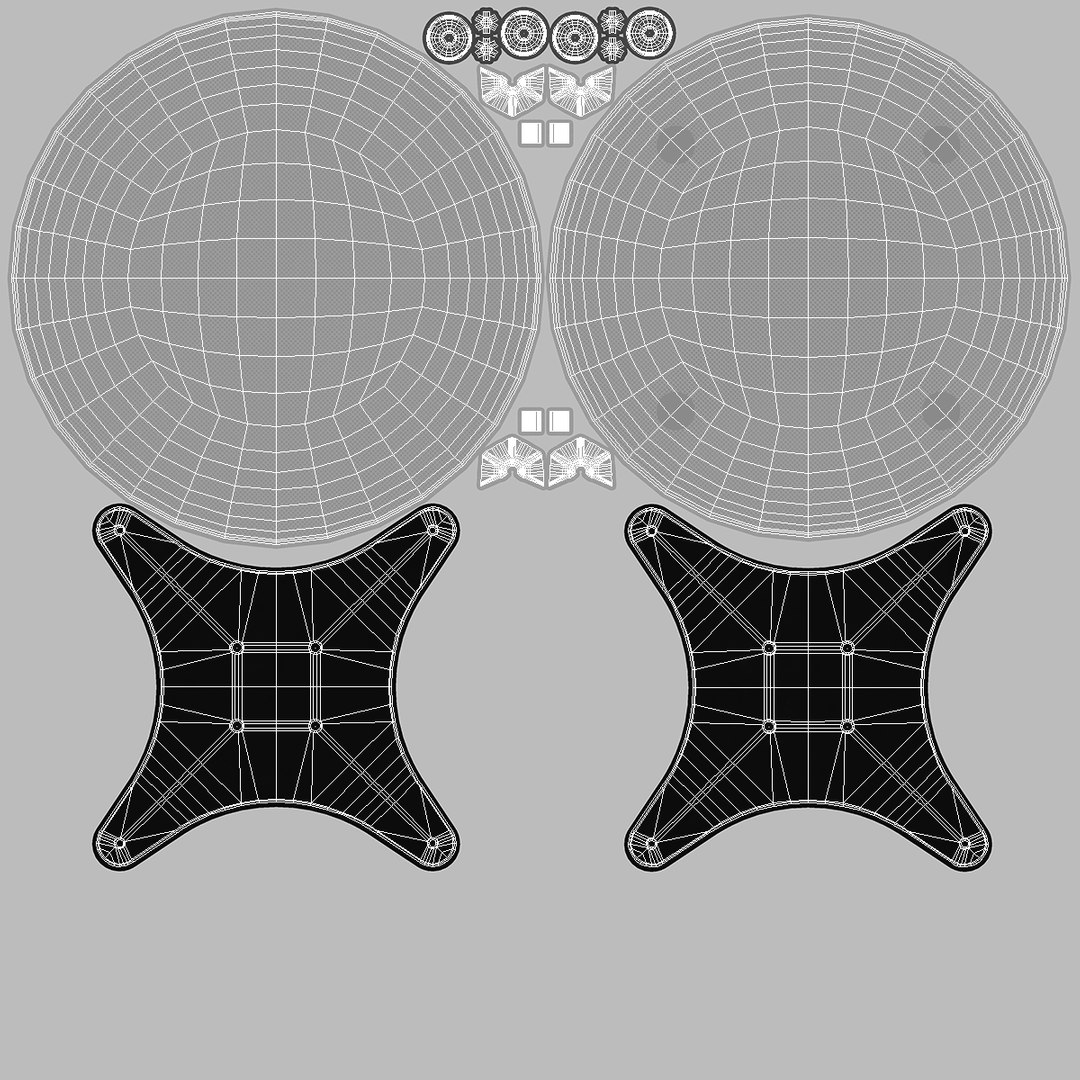 3D Lab Stool 01 - TurboSquid 1812110