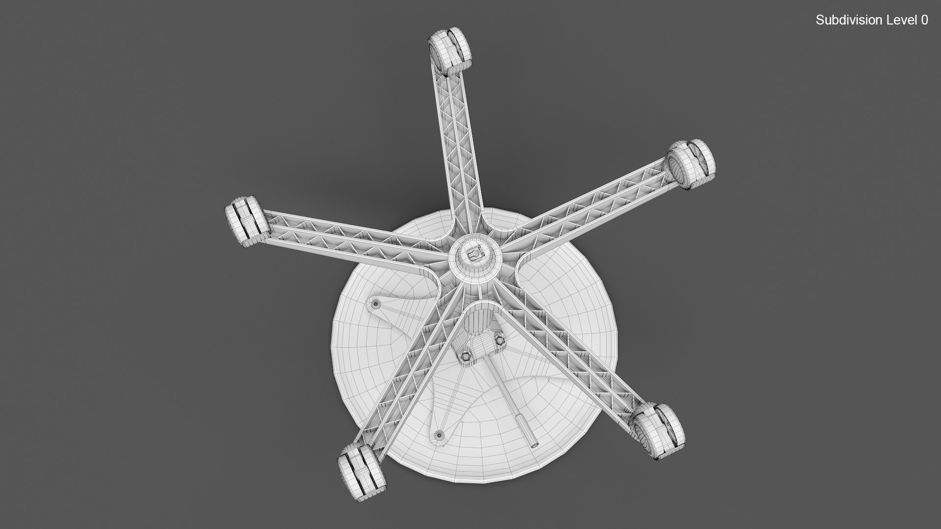 3D Lab Stool 01 - TurboSquid 1812110