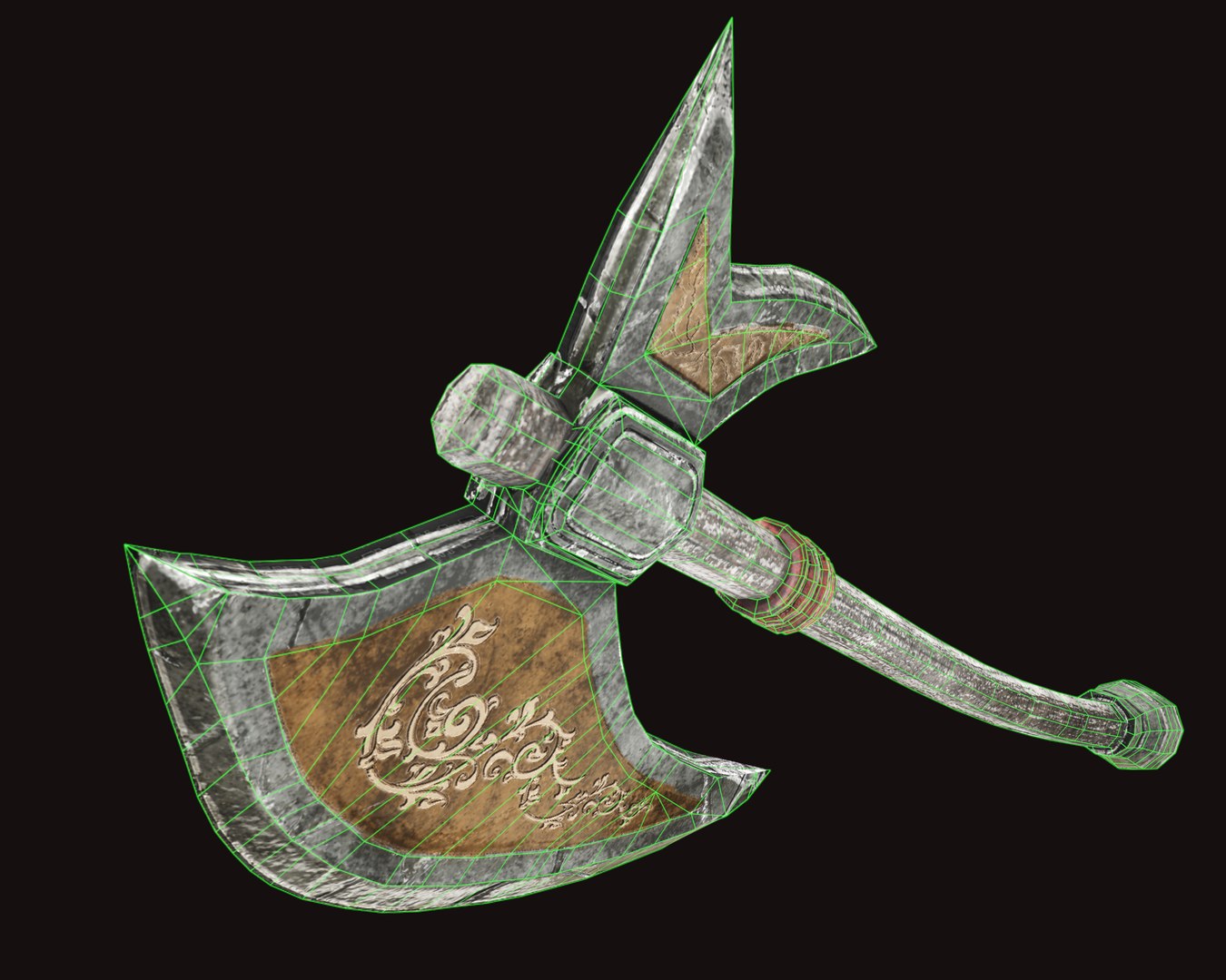 Hamish Style - Axe - Braveheart Movie - Realistic 3D Model - TurboSquid ...