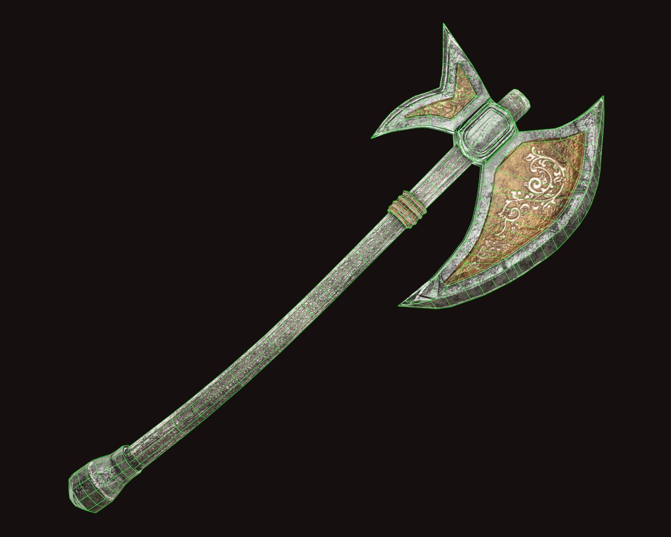 Hamish Style - Axe - Braveheart Movie - Realistic 3D Model - TurboSquid ...