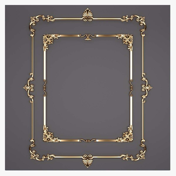 3D Trim Ornament 47 - TurboSquid 1909133