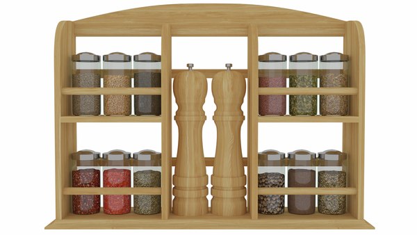 Spice Rack 3D Models for Download | TurboSquid