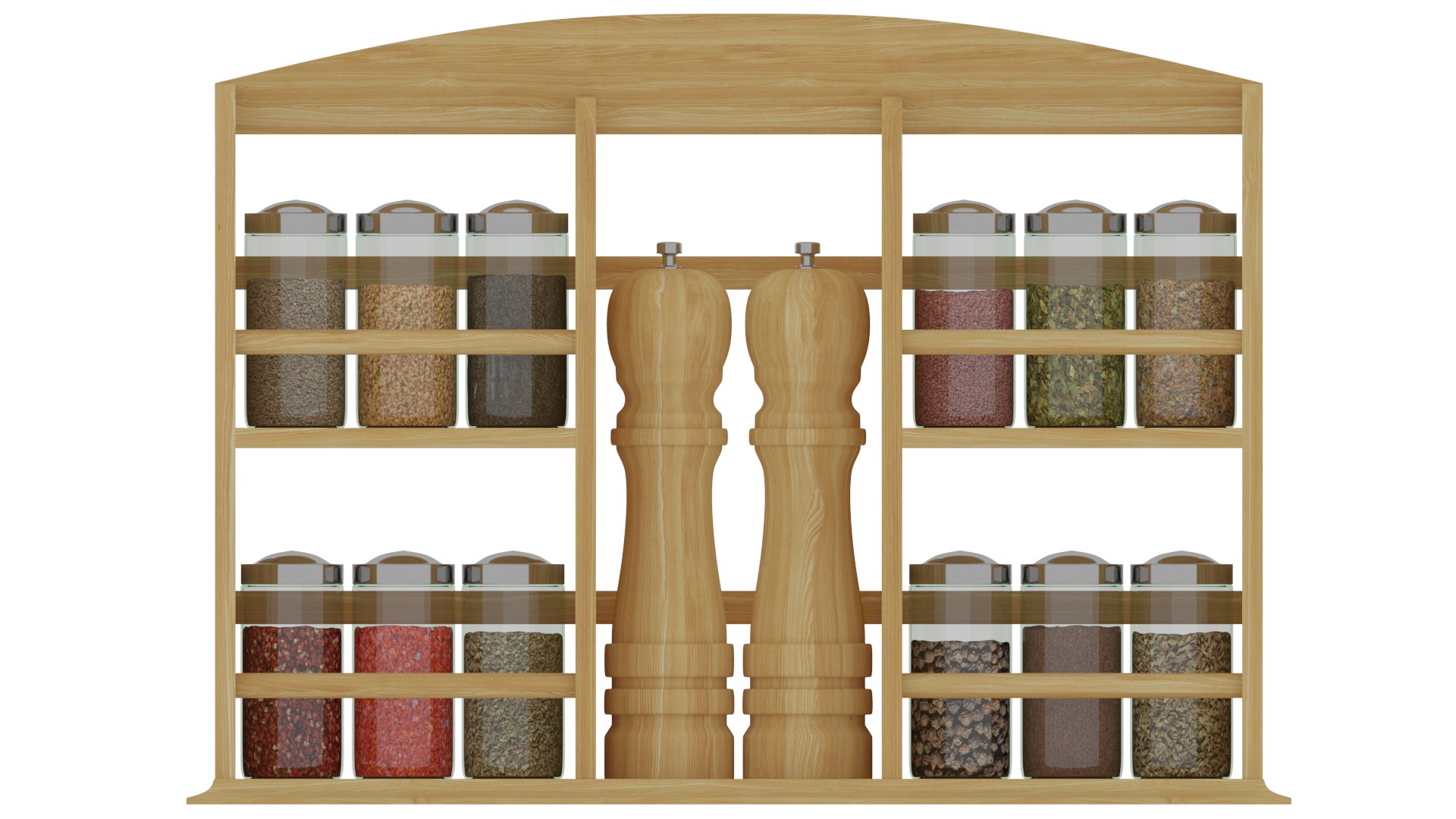 3D Spice Rack - TurboSquid 1439562
