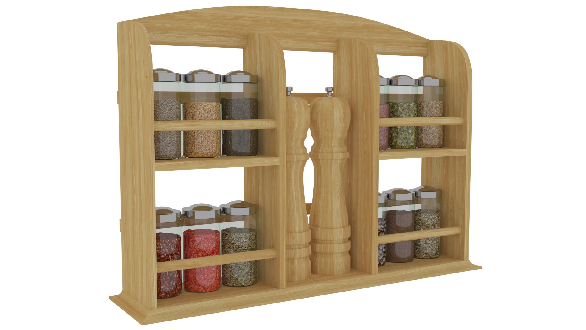 3D Spice Rack - TurboSquid 1439562