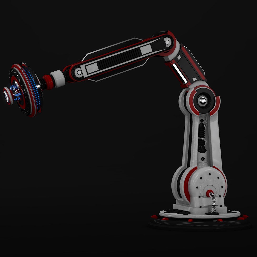 Robotic Arm Model - TurboSquid 1422043