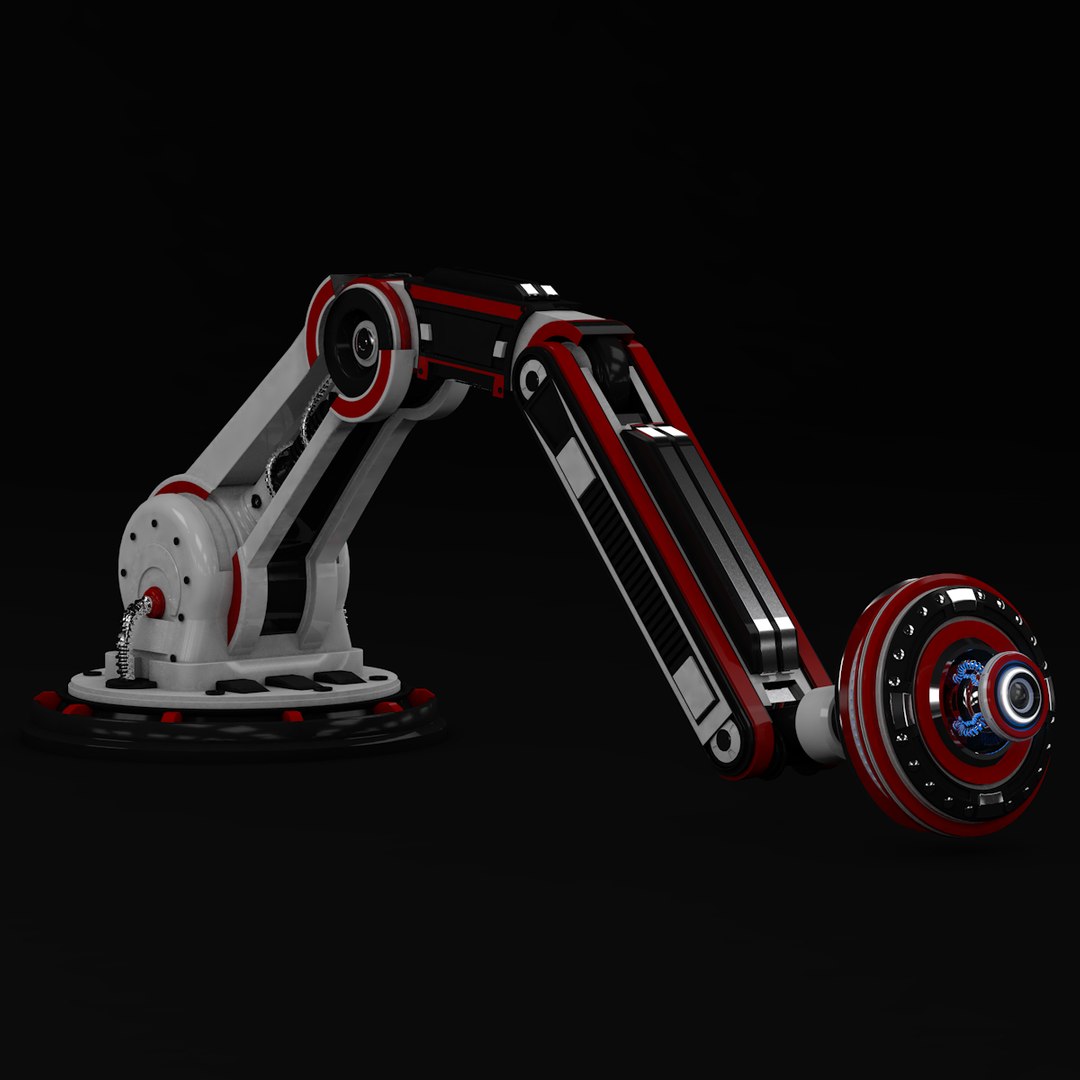 Robotic arm model - TurboSquid 1422043