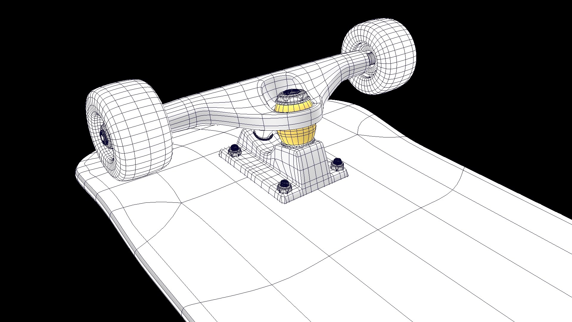 Skateboard Model - TurboSquid 2119456