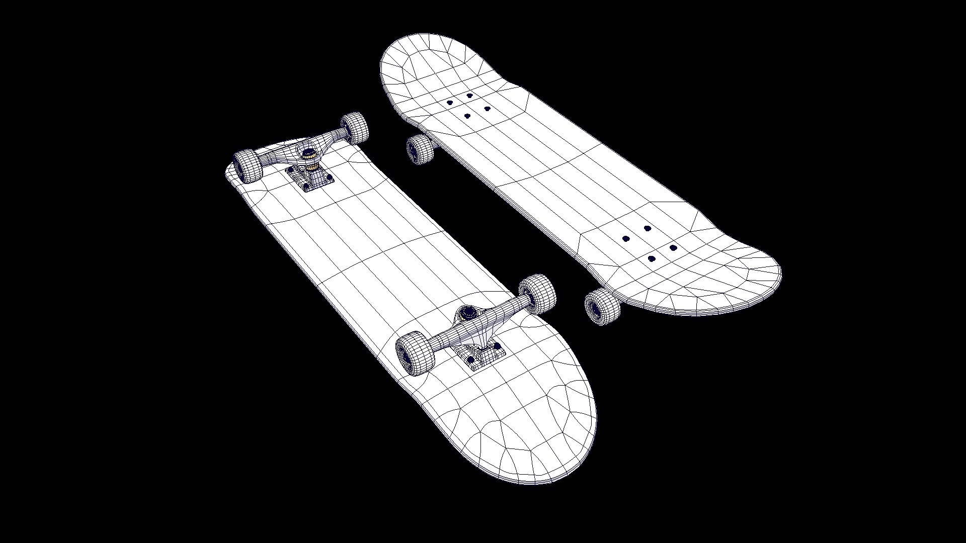 Skateboard Model - TurboSquid 2119456