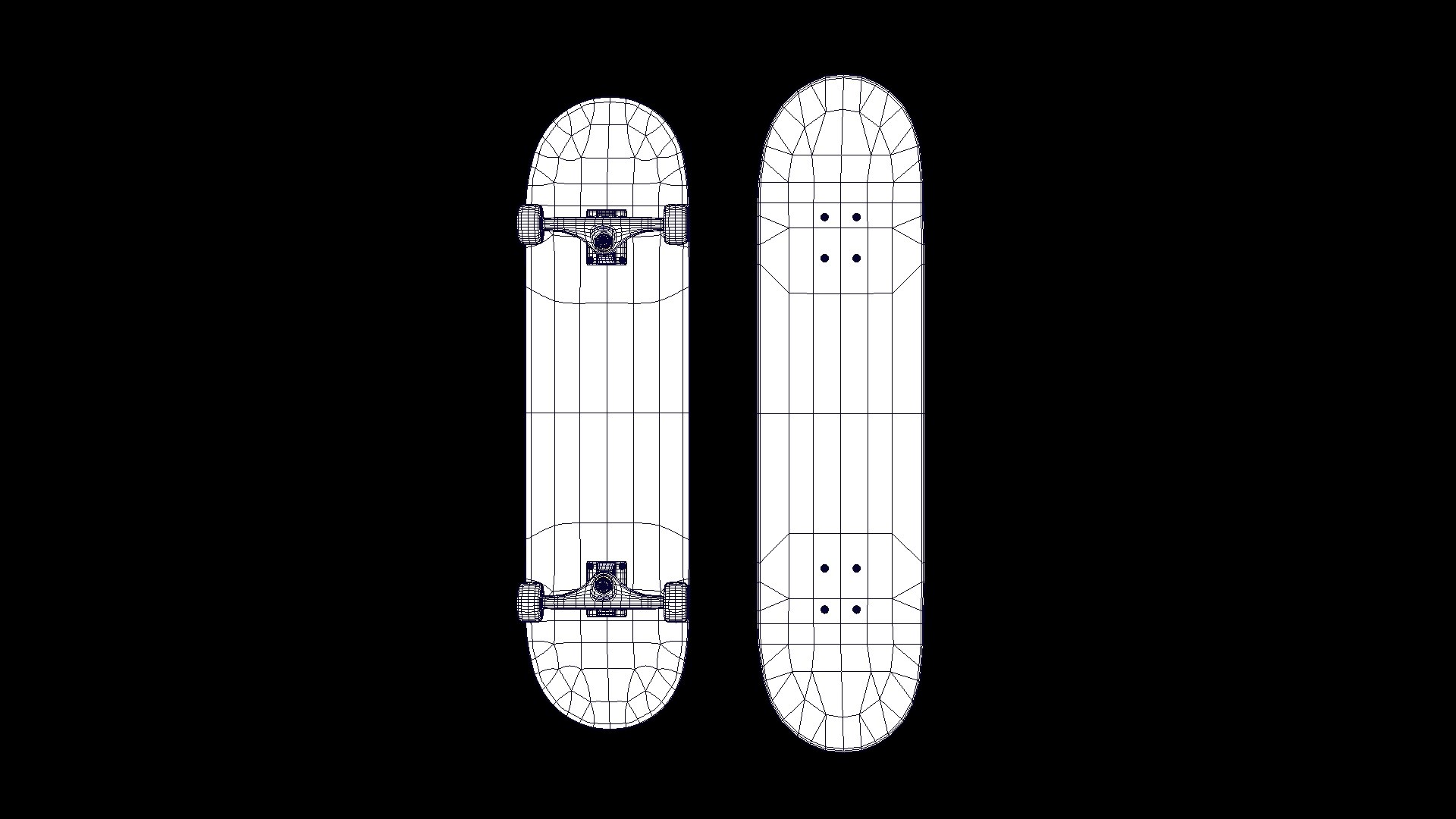 Skateboard Model - TurboSquid 2119456