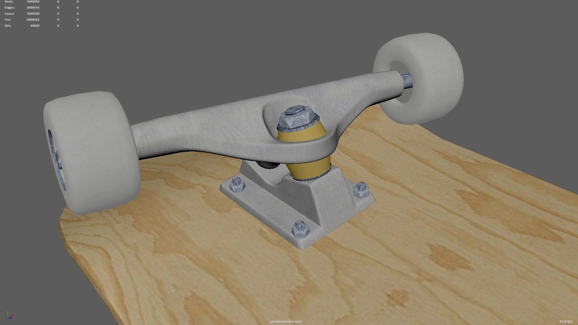 Skateboard Model - TurboSquid 2119456