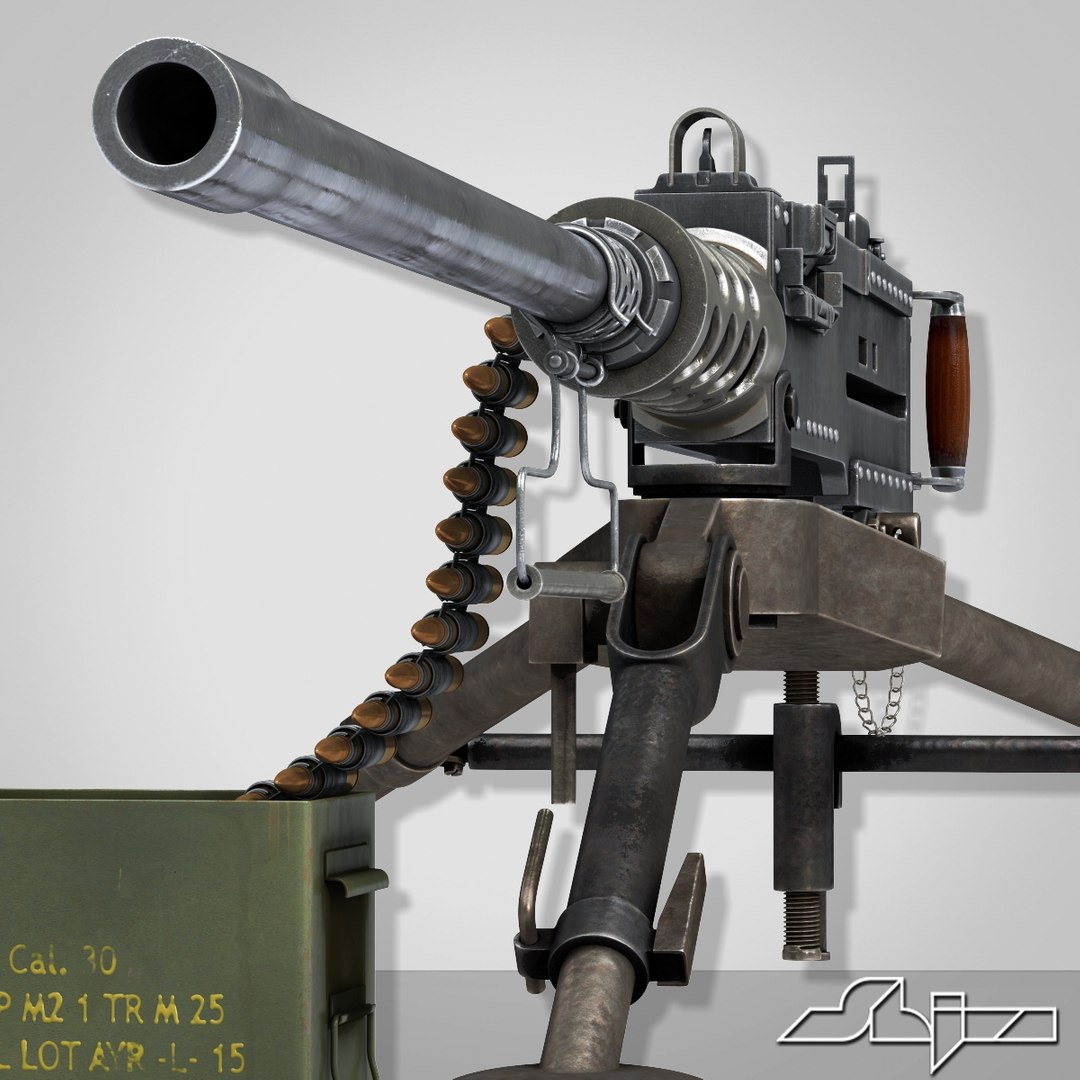 Max M2 Machine Gun Browning