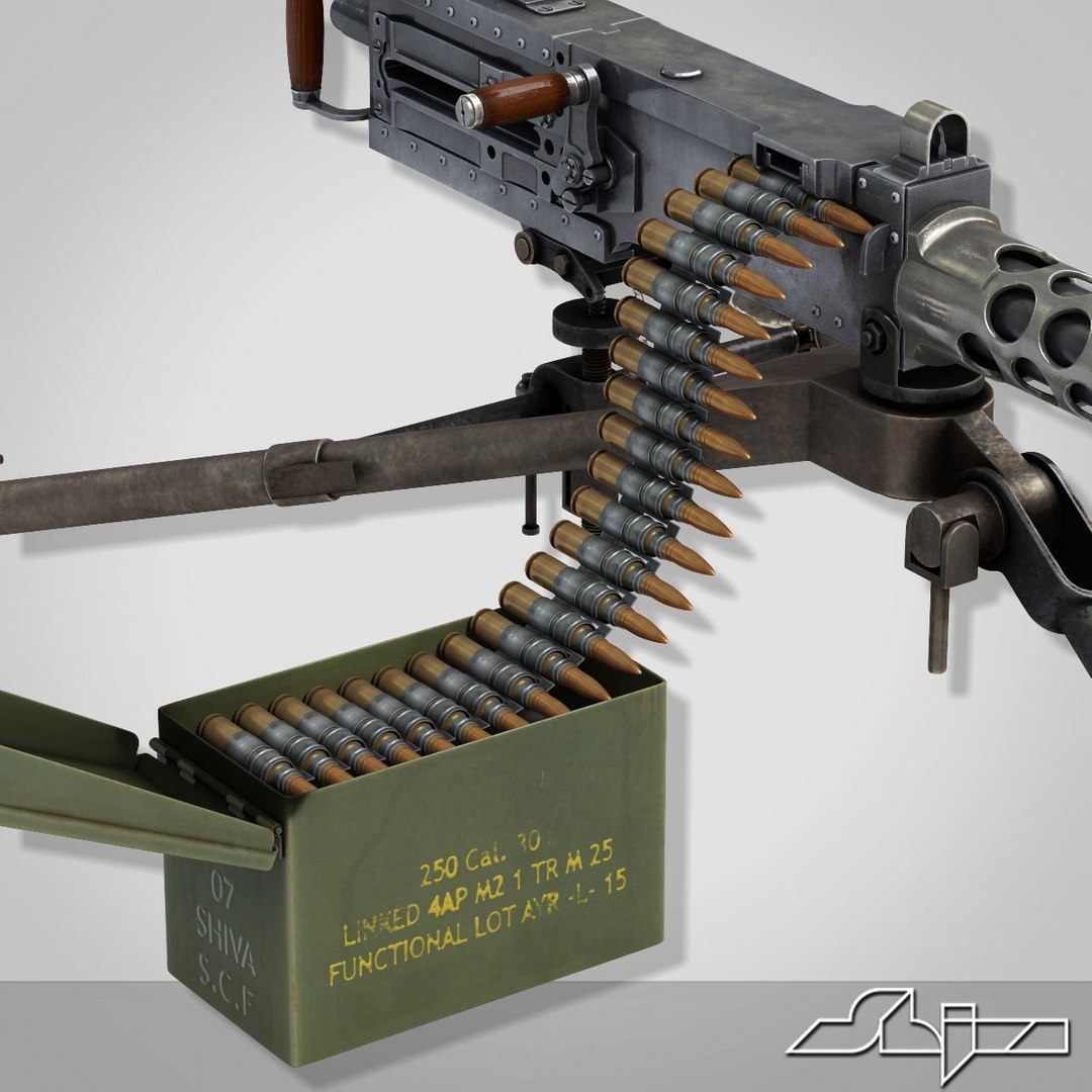 Max M2 Machine Gun Browning
