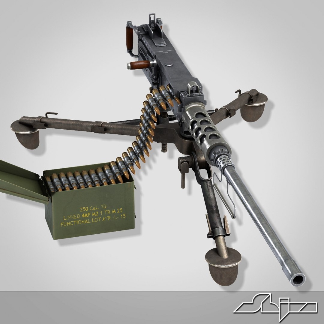 Max M2 Machine Gun Browning