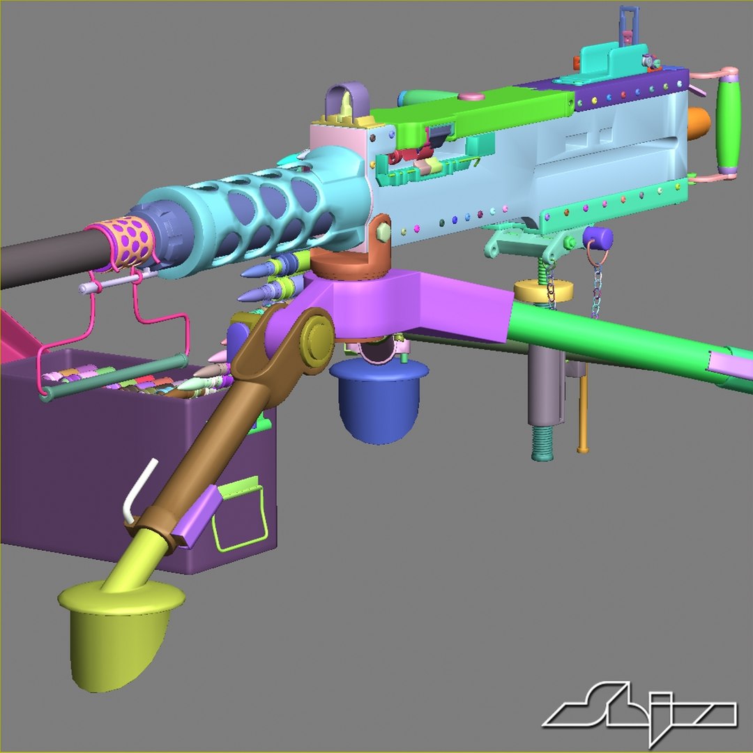 Max M2 Machine Gun Browning