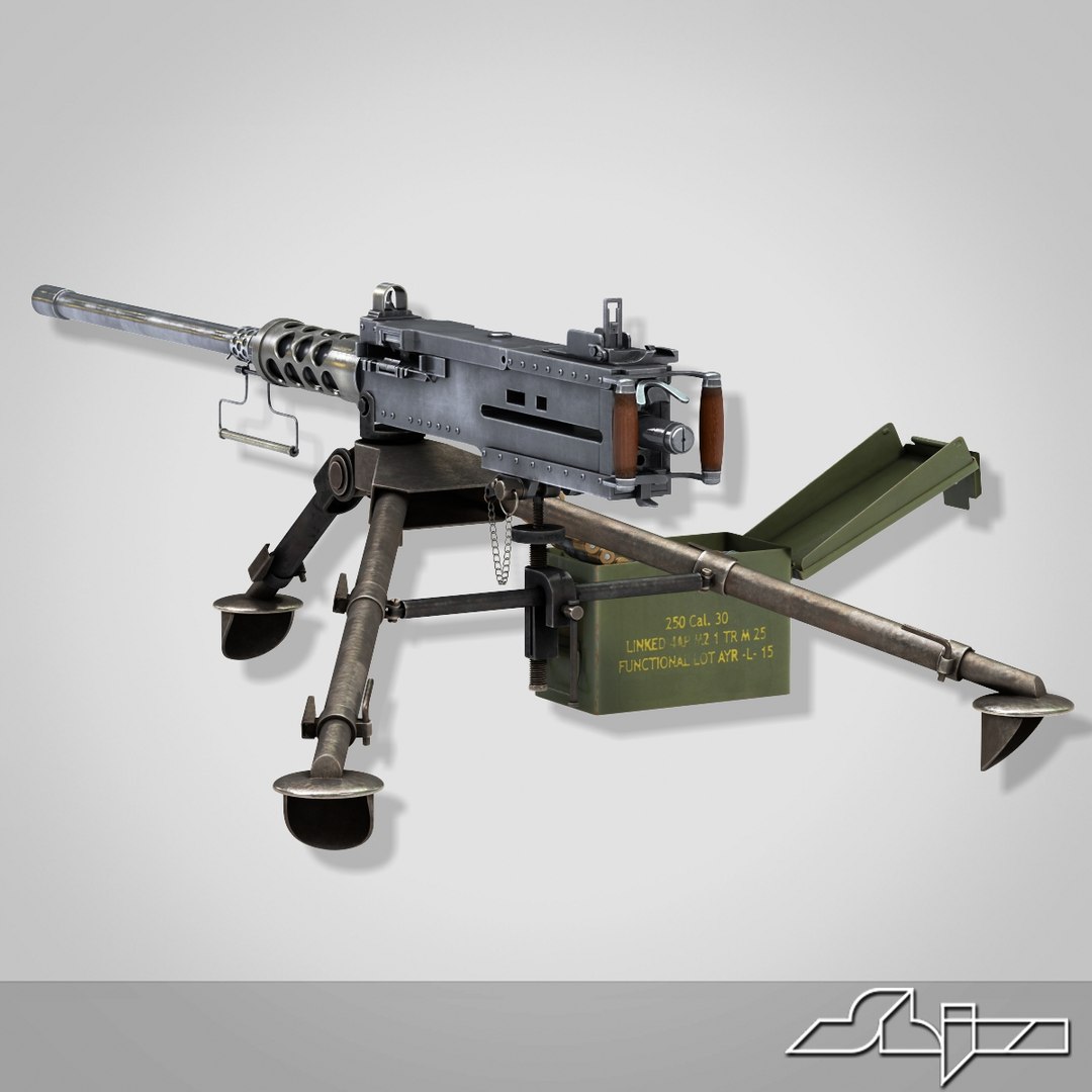 Max M2 Machine Gun Browning