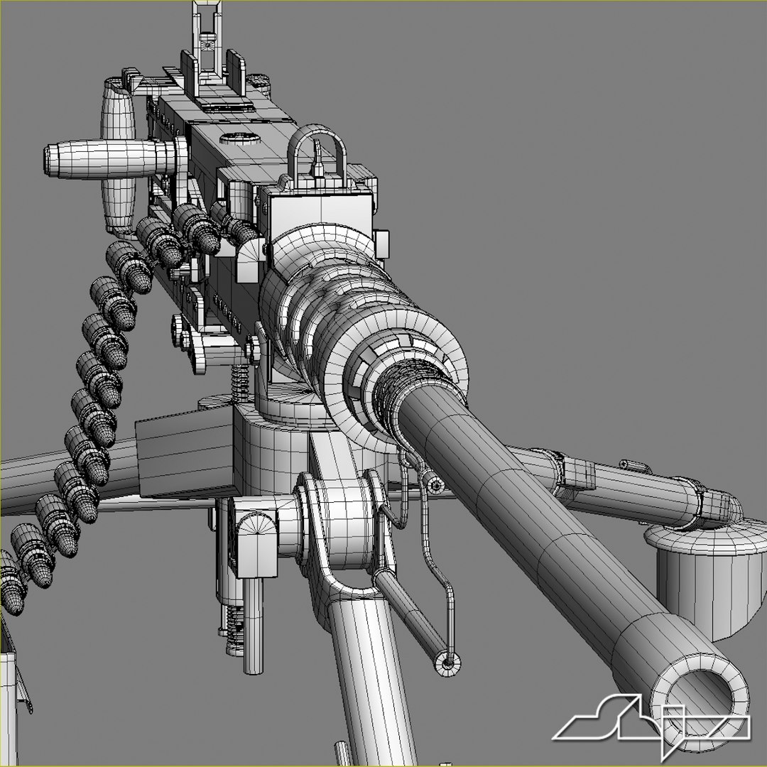 Max M2 Machine Gun Browning