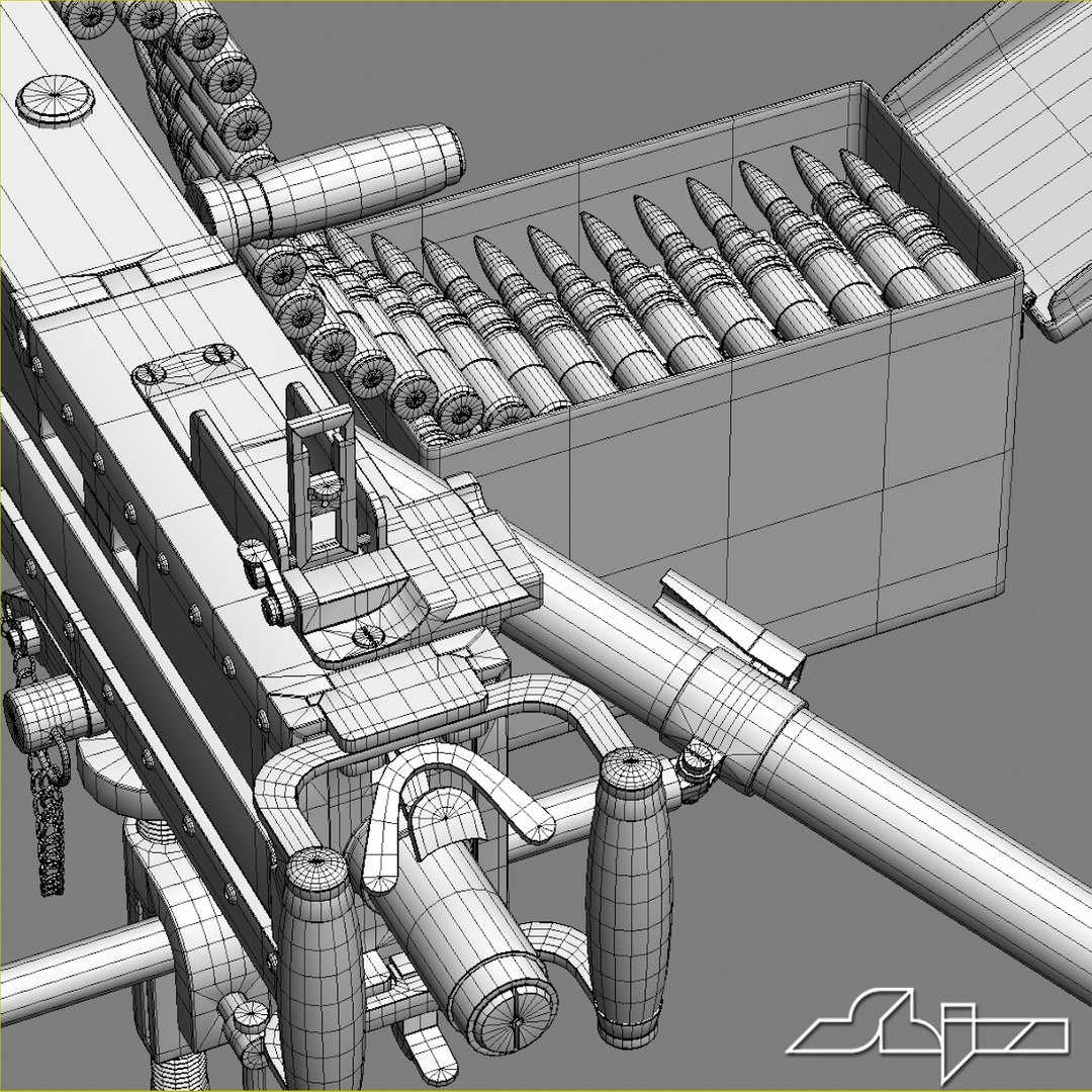 Max M2 Machine Gun Browning
