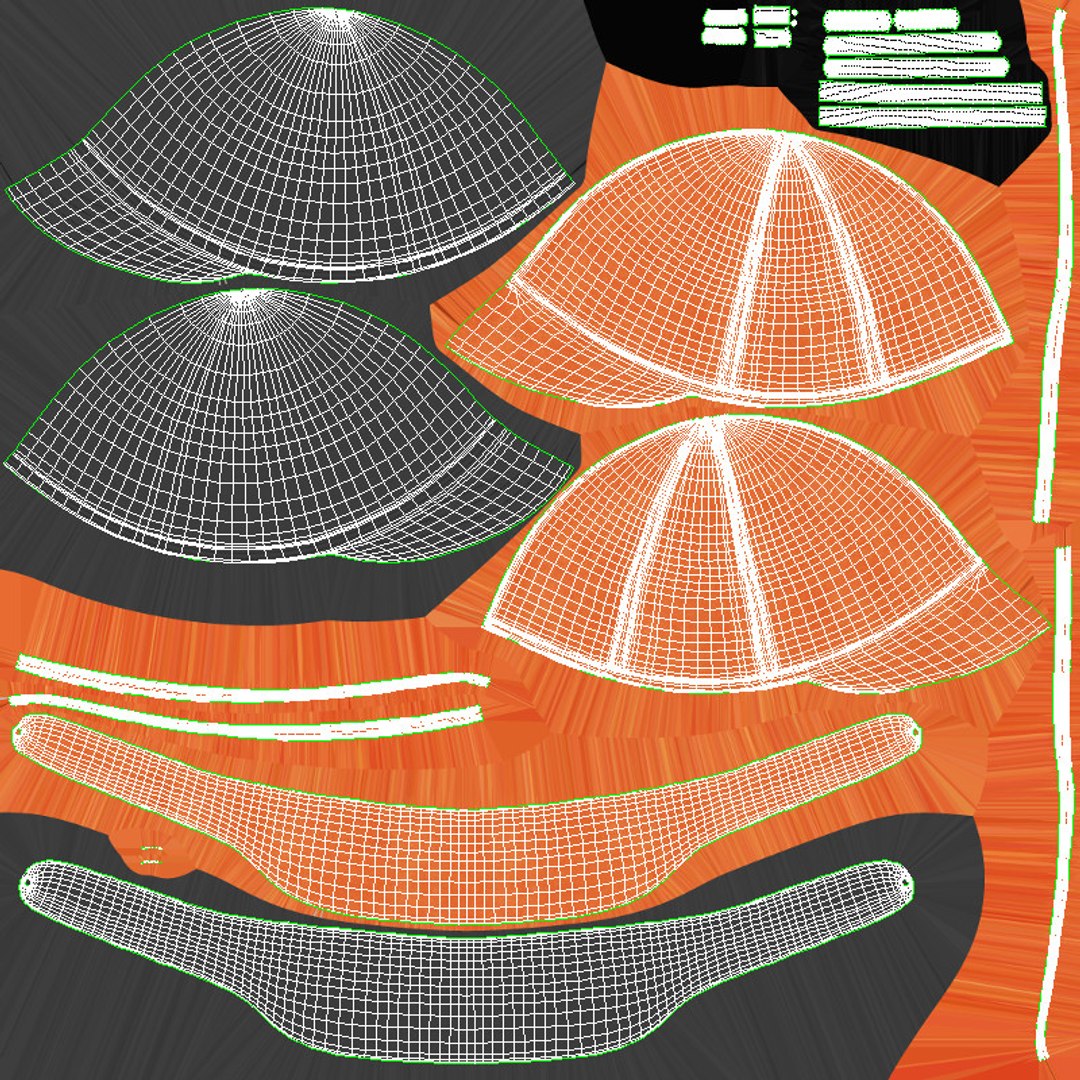 3D Hunting-hat - TurboSquid 1344480