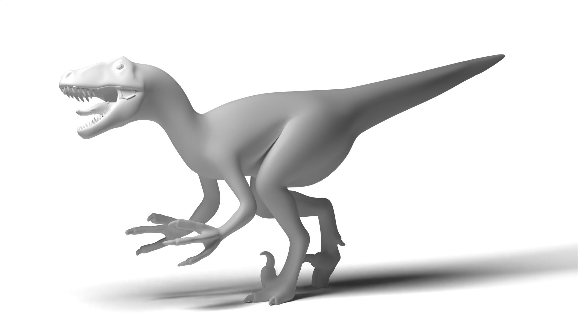 Rigged Raptor With 4k Textures And Animations 3D Model - TurboSquid 2437374