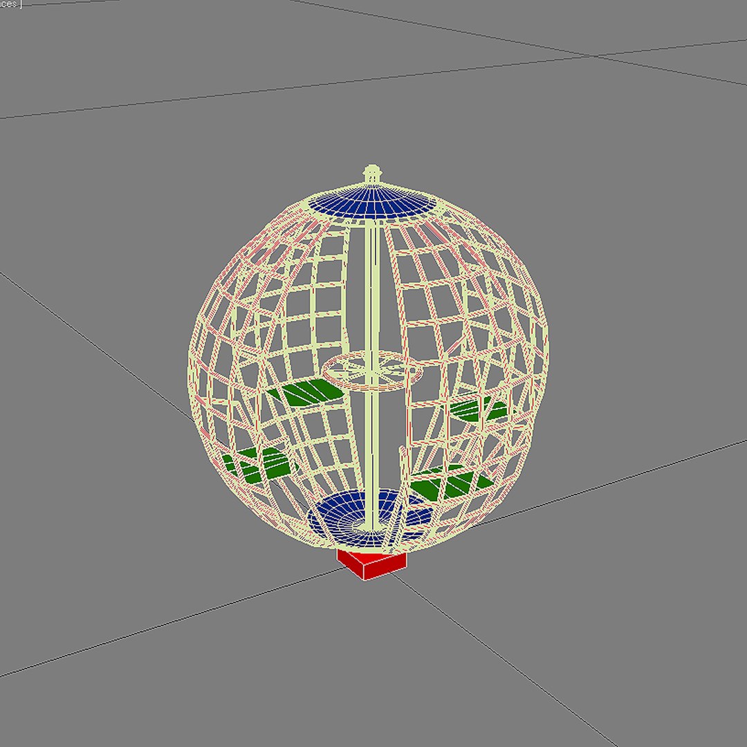 3d Ground Sphere Play 2011 Model