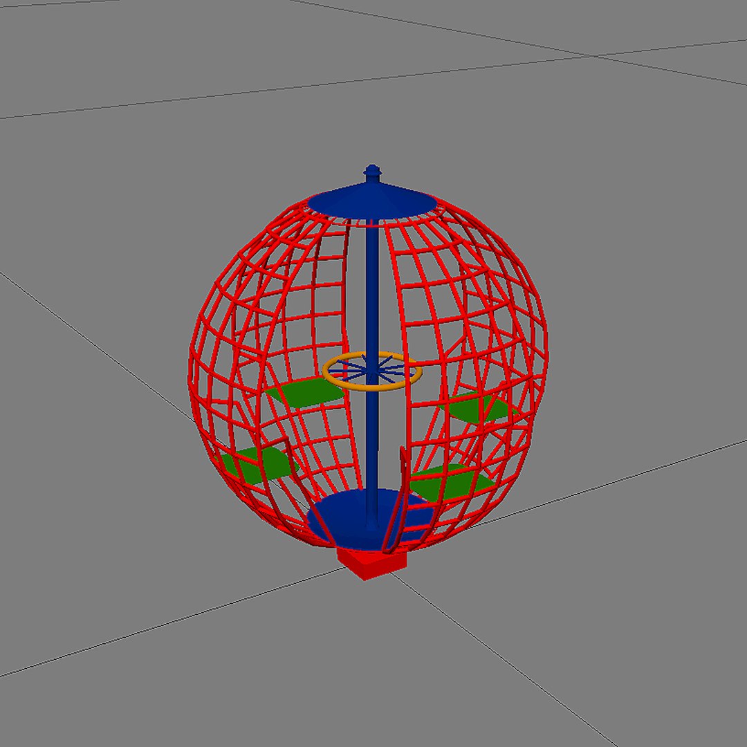 3d Ground Sphere Play 2011 Model