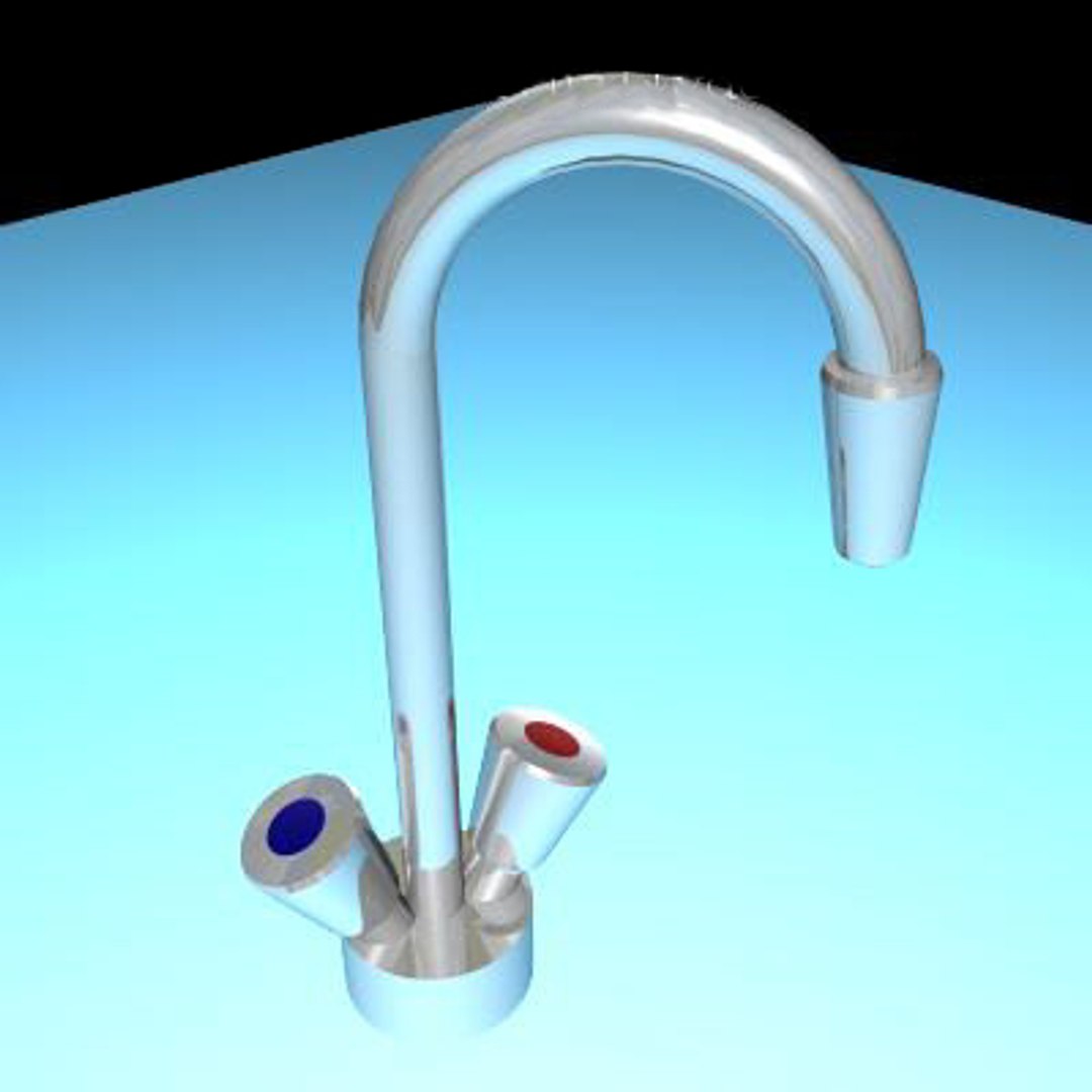 3d Model Kitchen Tap