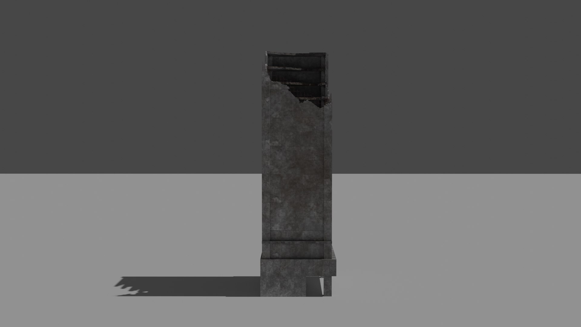 Broken Building 3D Model - TurboSquid 1831811