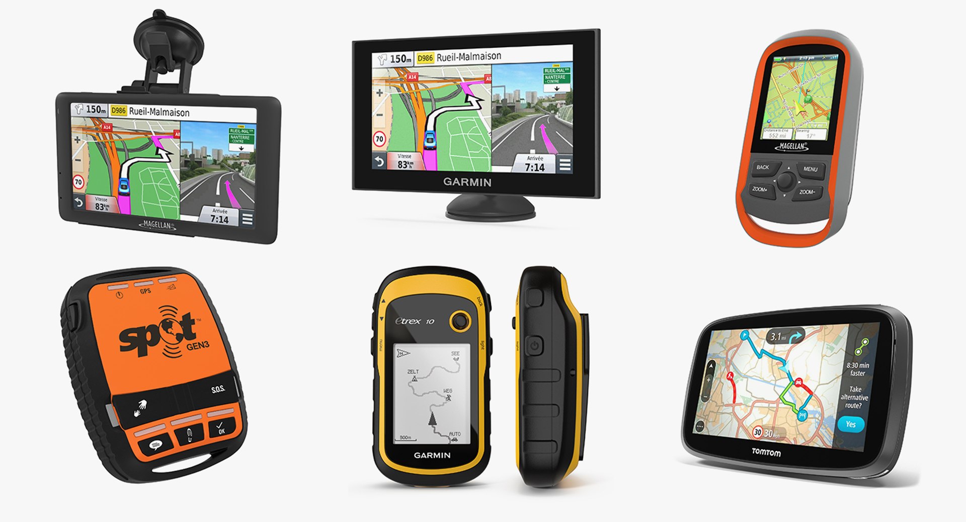 3D Gps Navigators Model - TurboSquid 1233517