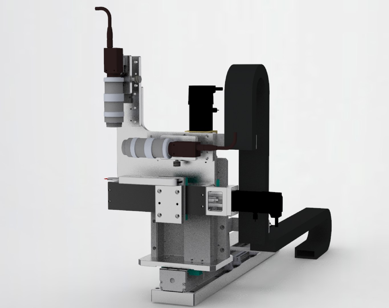 CCD로 3 축 이동 장치 단계 3D 모델 - TurboSquid 1703605